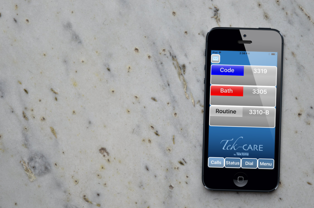 Tek-CARE® Staff App Now features 2-Way Voice - TekTone Production